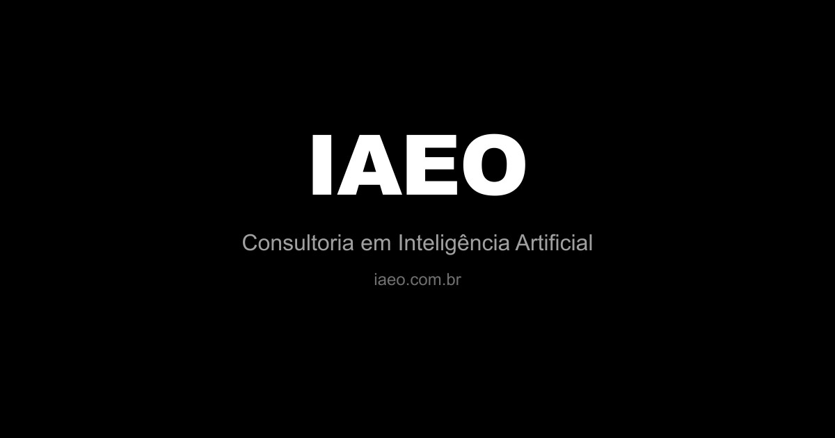 Serviços de Inteligência Artificial | IAEO Curitiba